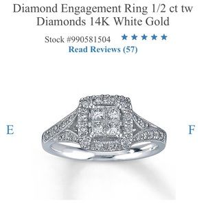 Kay Jewelers | Jewelry | Kay Diamond Engagement Ring | Poshmark